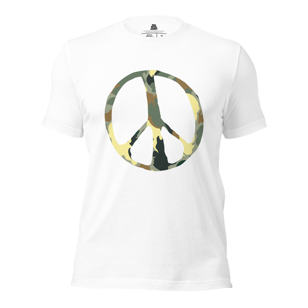 Full Metal Jacket - Green Camo Peace Sign - T-Shirt (2 colours ...
